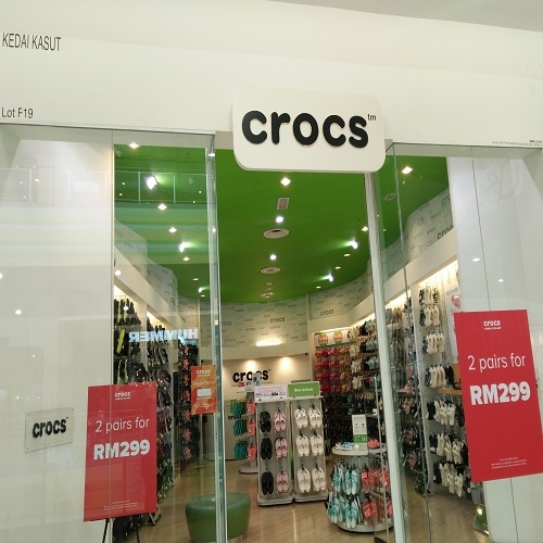 Crocs aeon tebrau city store
